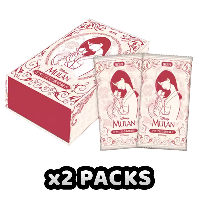 Card Fun Trading Cards - 2 Packs of Disney Mulan – Pokemon BariBari Japan