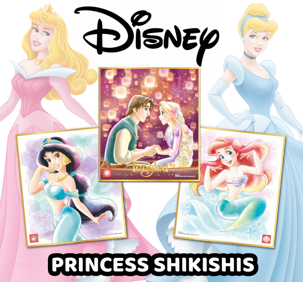 Disney - 1 Pack Disney Princess Shikishi Art Board – Pokemon BariBari Japan