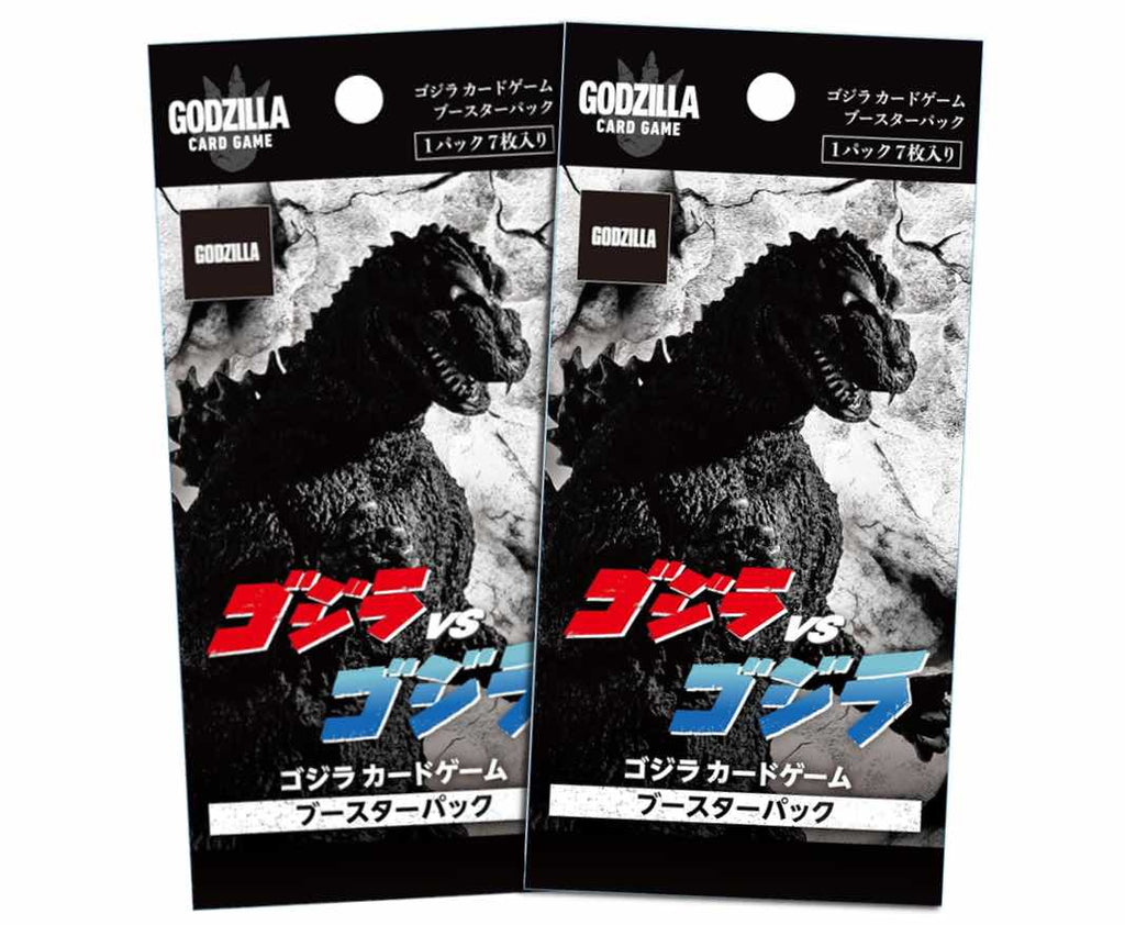 Godzilla Card Game - 2 Packs of Godzilla vs Godzilla – Pokemon BariBari ...