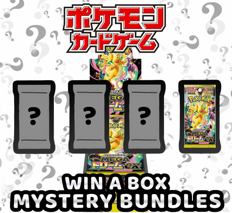 Pokemon Trading Card Game - 4 Pack Win a Box Bundles Mega Dream ex Set ...