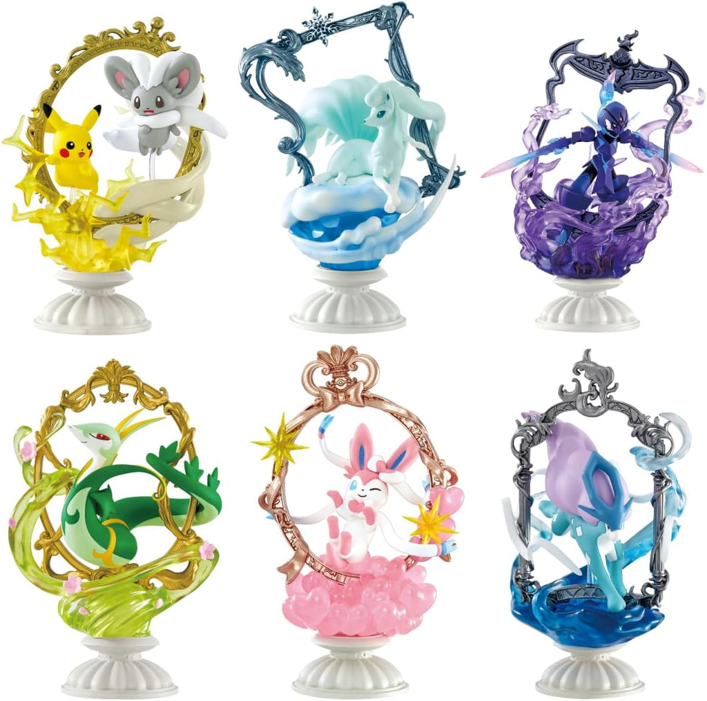Rement Blind Box - Pokemon Decorative Frame Collection Figures ...