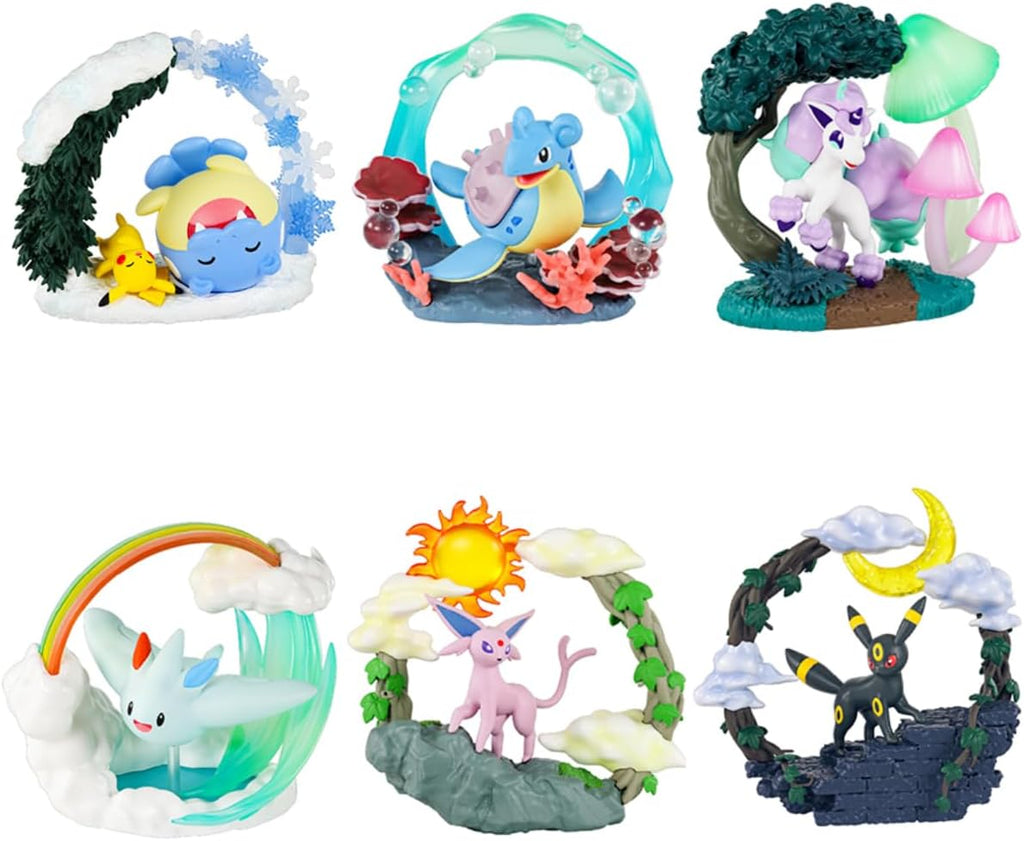 Rement Blind Box - Pokemon Circular Diorama Collection Figures ...