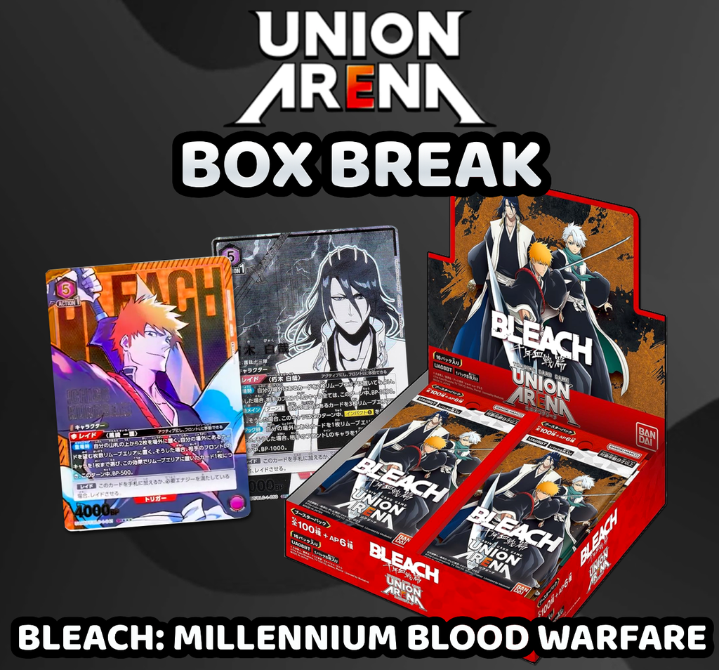 Bandai Union Arena - Bleach Millennium Blood Warfare [UA08BT] Box Brea – Pokemon BariBari Japan