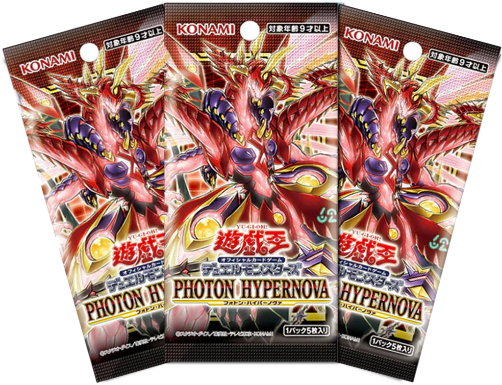 Yu Gi Oh - 3 Packs of Photon Hypernova – Pokemon BariBari Japan