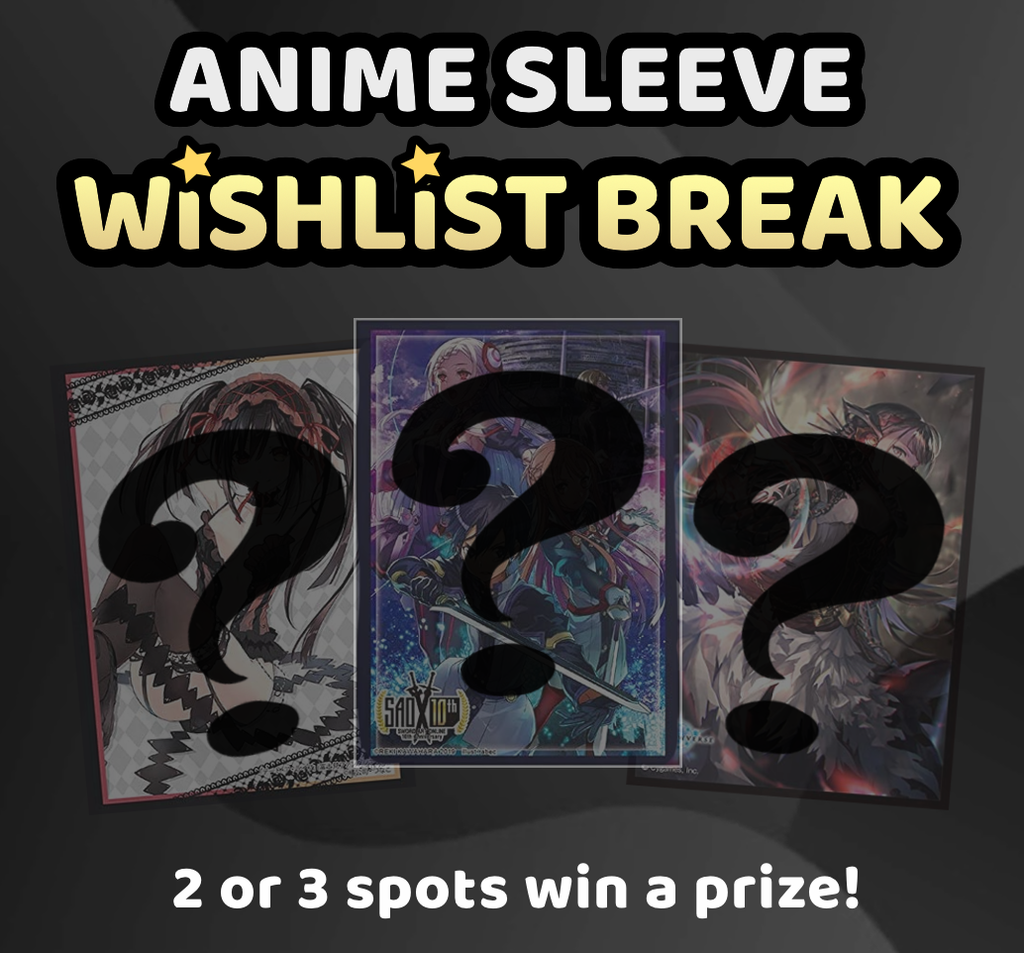Various Animes - Anime Sleeve Wishlist Break #3 – Pokemon BariBari Japan