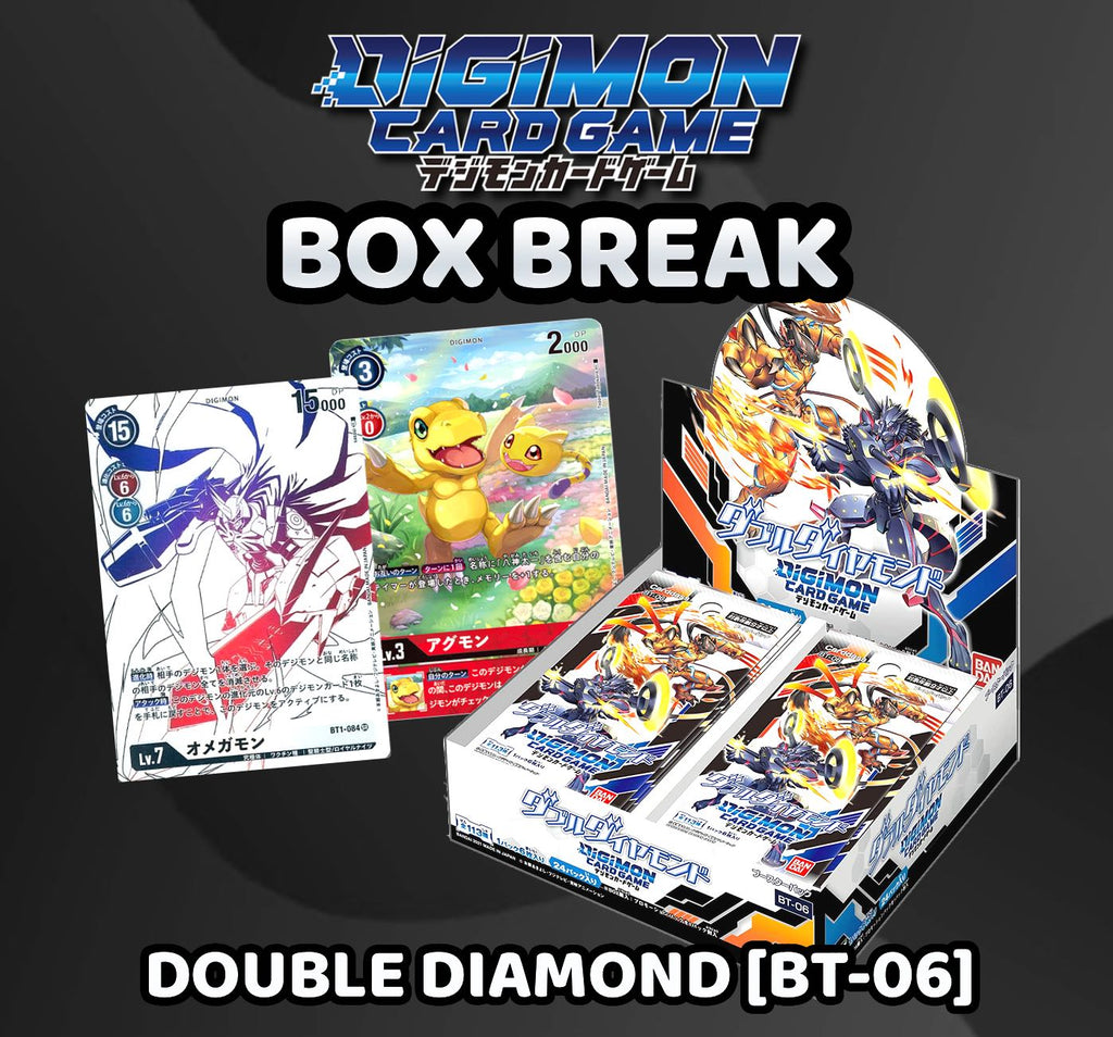 Digimon Trading Card Game - Double Diamond [BT-06] Box Break (24 Packs ...
