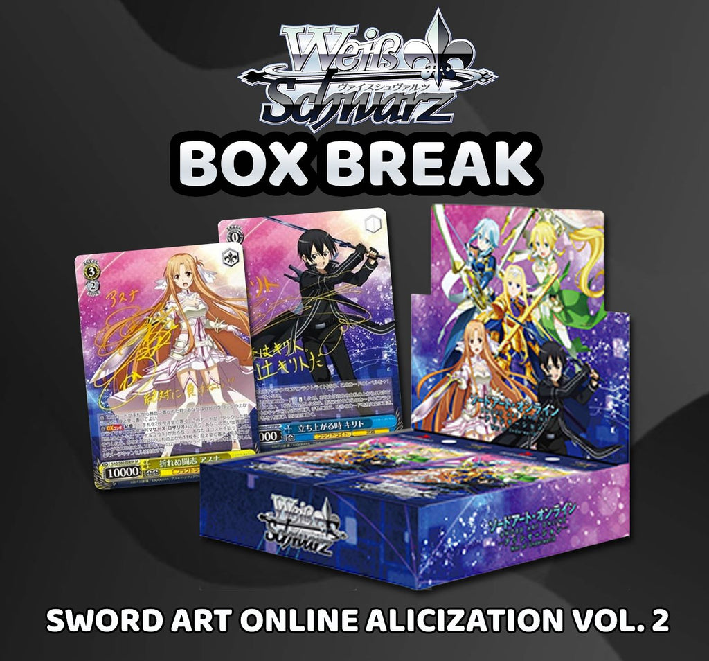 Weiss Schwarz - Sword Art Online Alicization Vol. 2 Box Break (16 Pack ...