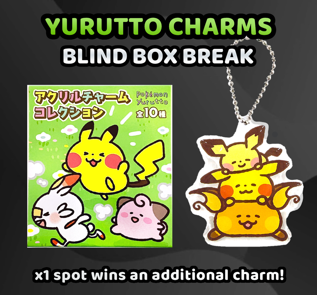 Pokemon Blind Box - Yurutto Charms #1 – Pokemon BariBari Japan